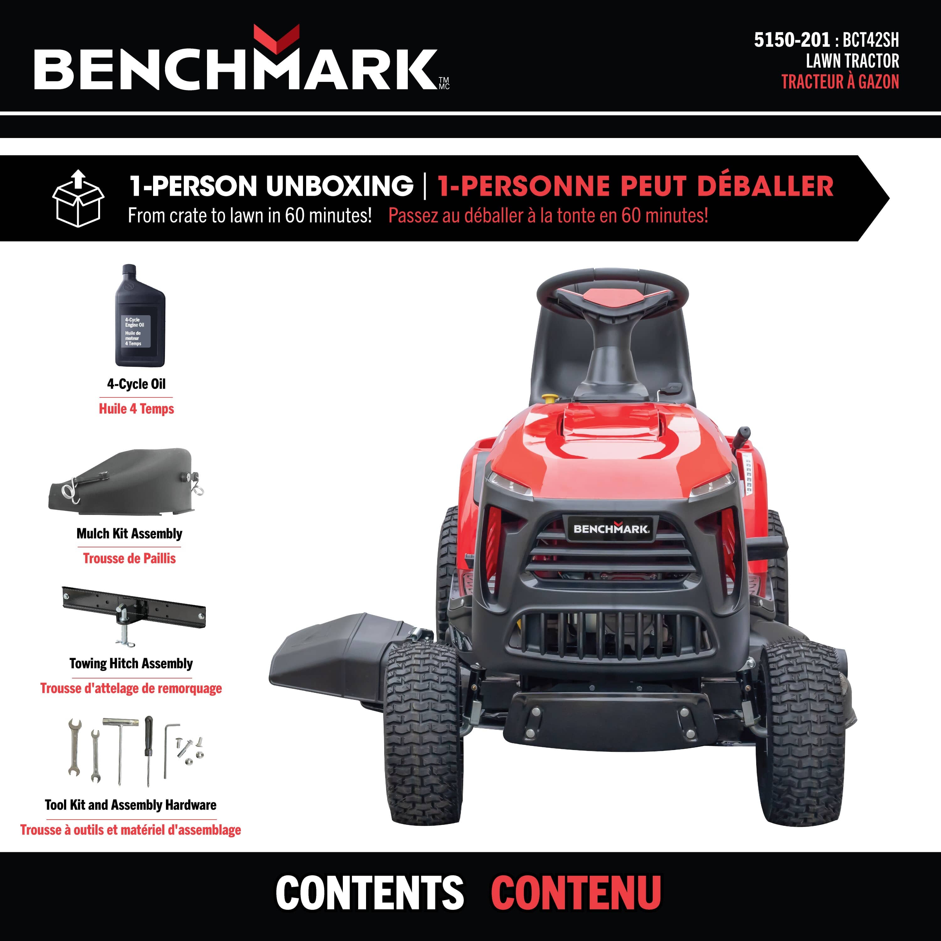 BENCHMARK 42" 16HP Gas | Home Hardware