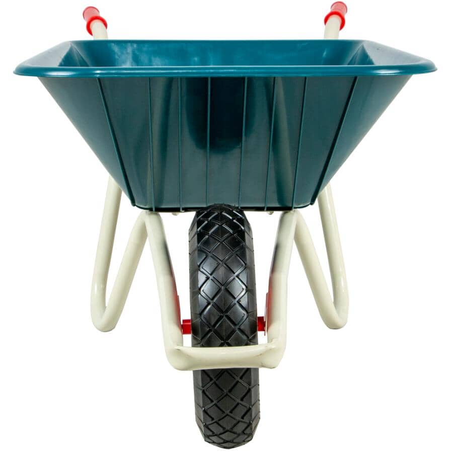 HOME ESSENTIALS 4 Cu. Ft Poly Tray Wheelbarrow | Home Hardware