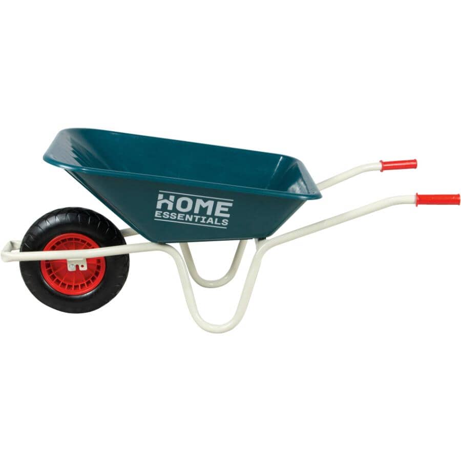 HOME ESSENTIALS 4 Cu. Ft Poly Tray Wheelbarrow | Home Hardware