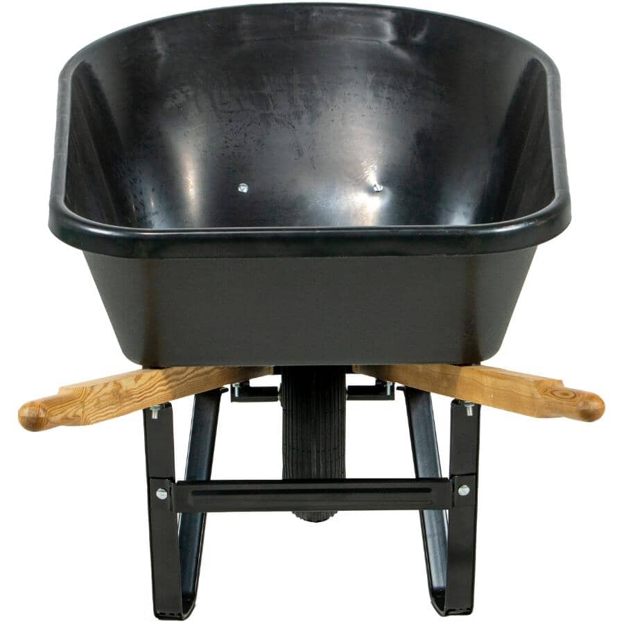 BENCHMARK 6 Cu. Ft Poly Tray Wheelbarrow | Home Hardware