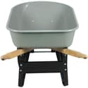 BENCHMARK 6 Cu. Ft Steel Tray Wheelbarrow with Dual Wheels | Home Hardware
