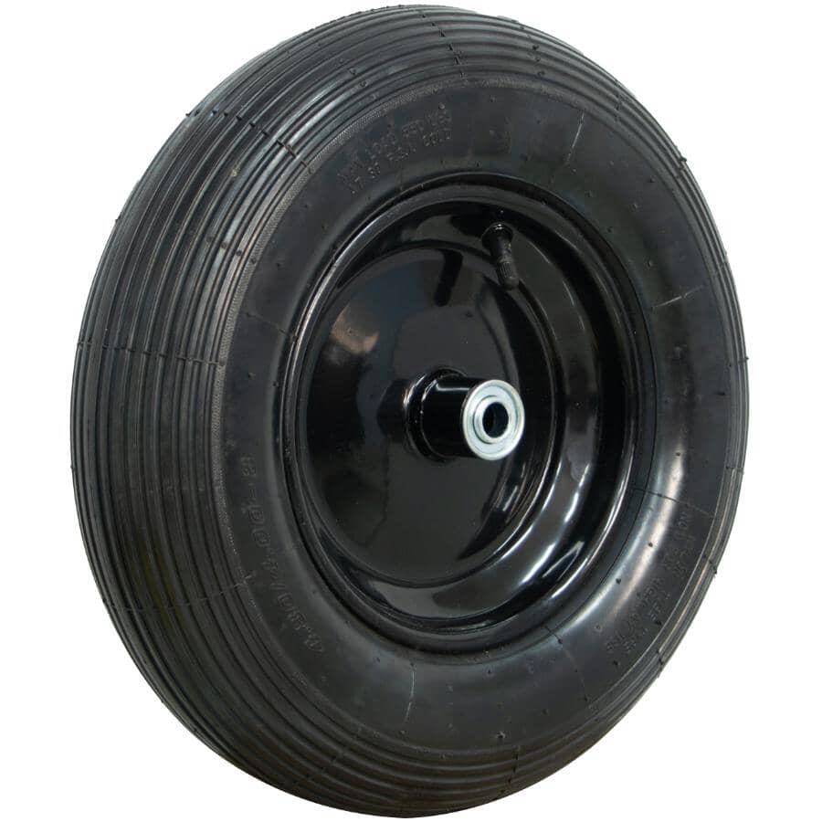 BENCHMARK 15.2" Pneumatic Wheelbarrow Wheel and Tire | Home Hardware