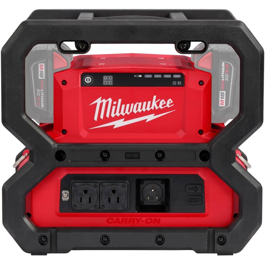MILWAUKEE M18 Carry-On 3600/1800W Power Supply Battery | Home Hardware