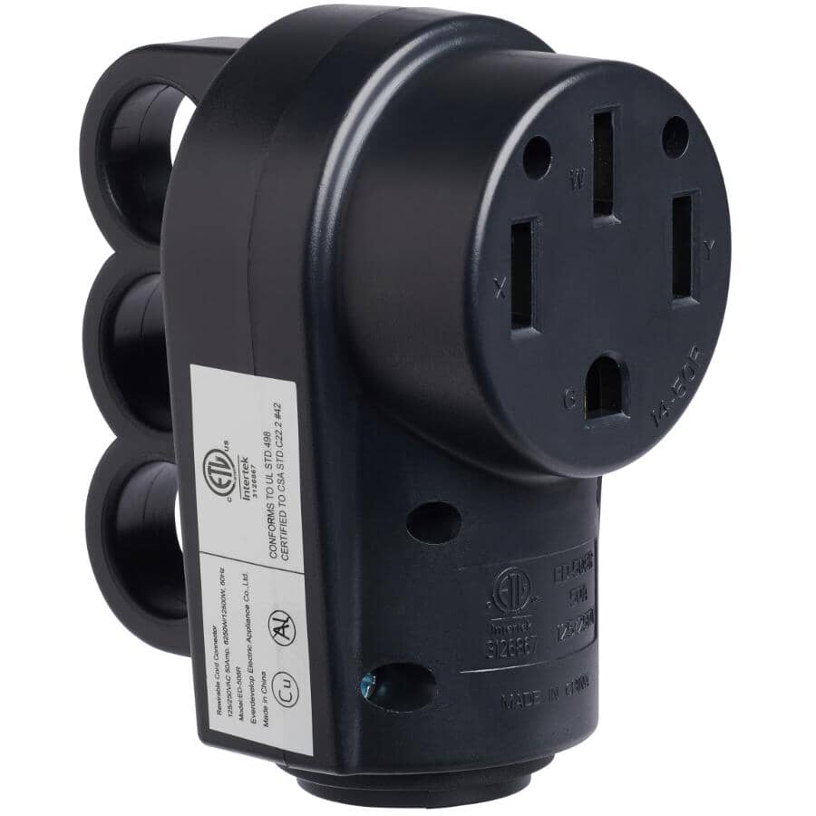 BENCHMARK 14-50R 50A Female Replacement Plug | Home Hardware