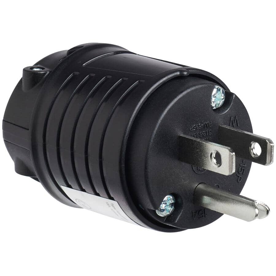 BENCHMARK 5-15P 15A Male Replacement Plug | Home Hardware