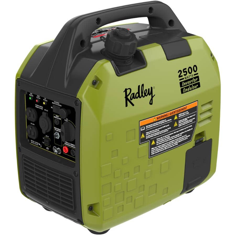 RADLEY 2,500 Watt Portable Inverter Gas Generator | Home Hardware