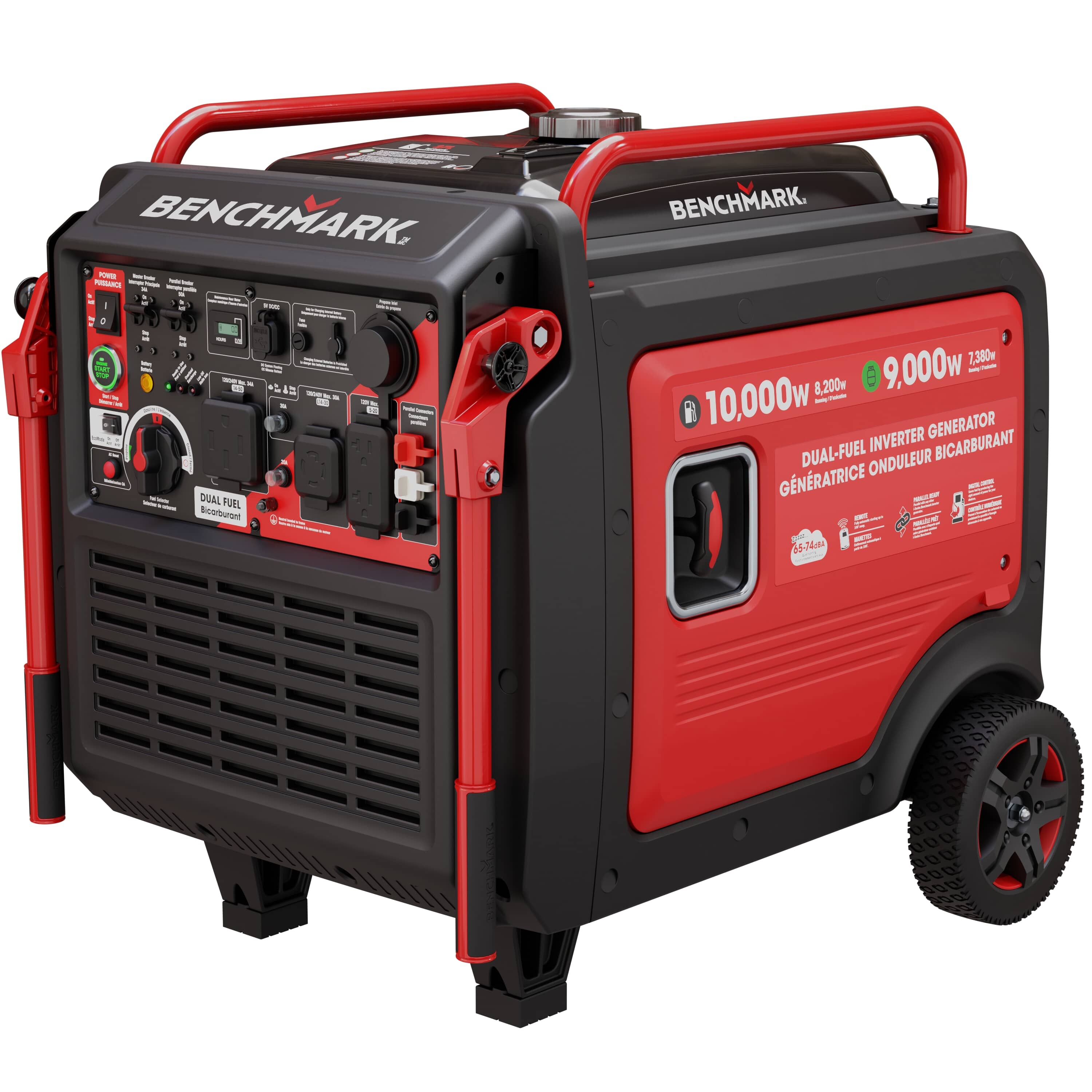 BENCHMARK Dual Fuel Inverter Generator with Remote Start | Home Hardware
