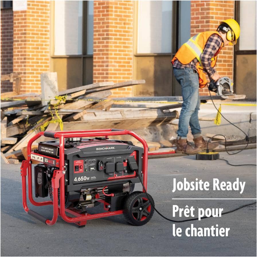 BENCHMARK Portable Gas Generator | Home Hardware