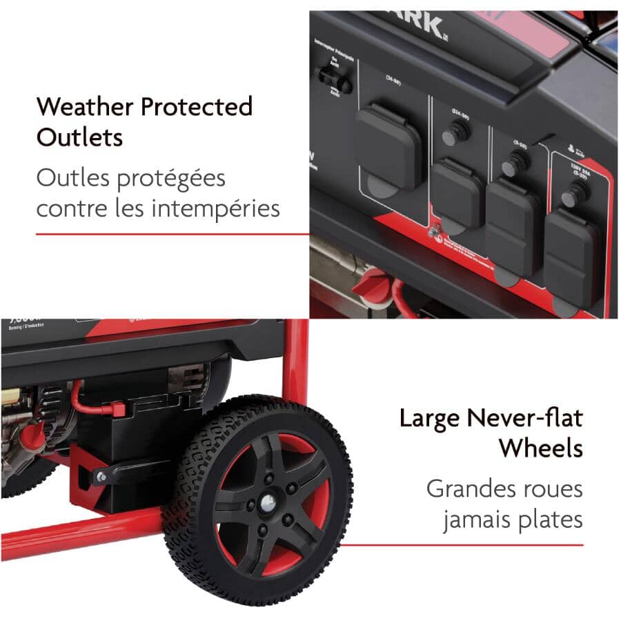 BENCHMARK Portable Gas Generator | Home Hardware