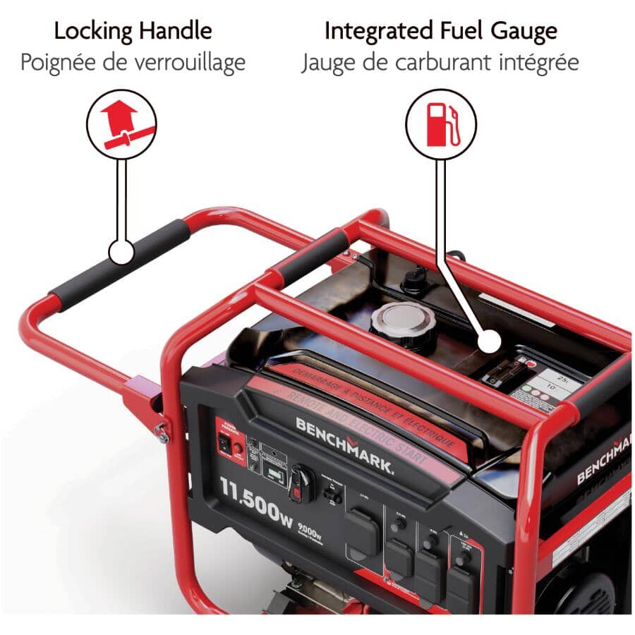 BENCHMARK Portable Gas Generator | Home Hardware