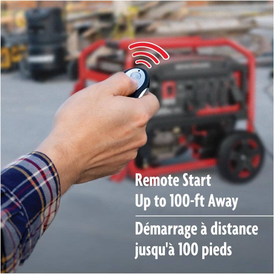 BENCHMARK Portable Dual Fuel Generator | Home Hardware