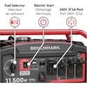 BENCHMARK Portable Dual Fuel Generator | Home Hardware