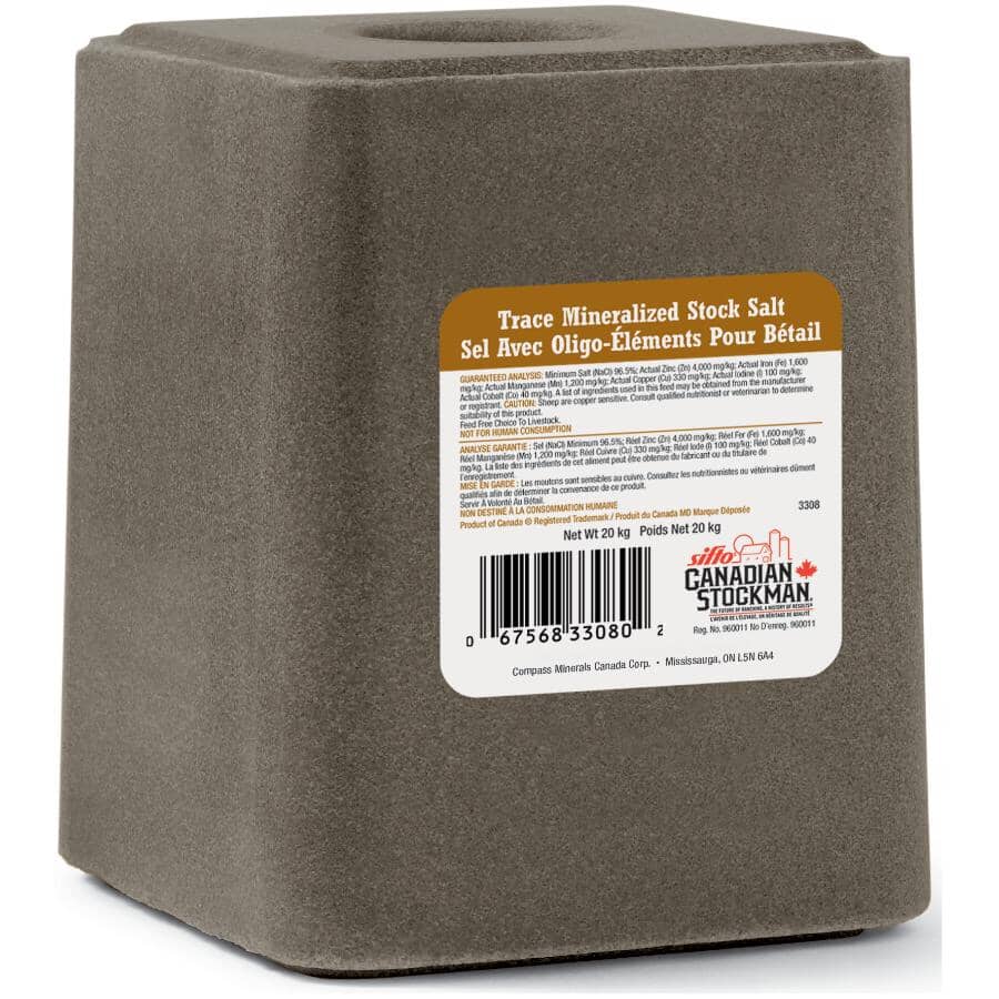 SIFTO Trace Mineral Salt Block | Home Hardware