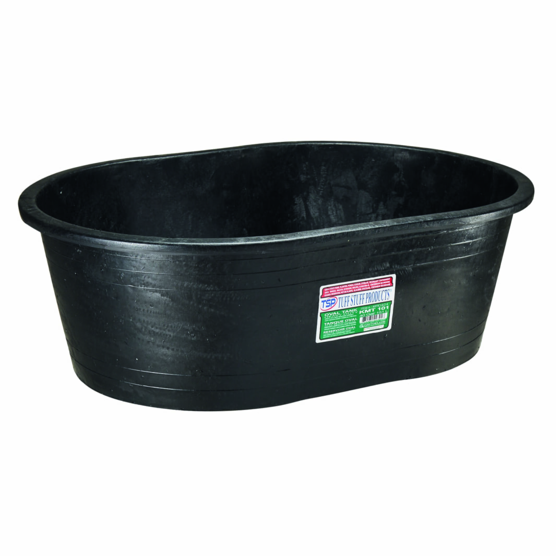 TUFF STUFF PRODUCTS 40 Gal Plastic Oval Stock Tank | Home Hardware