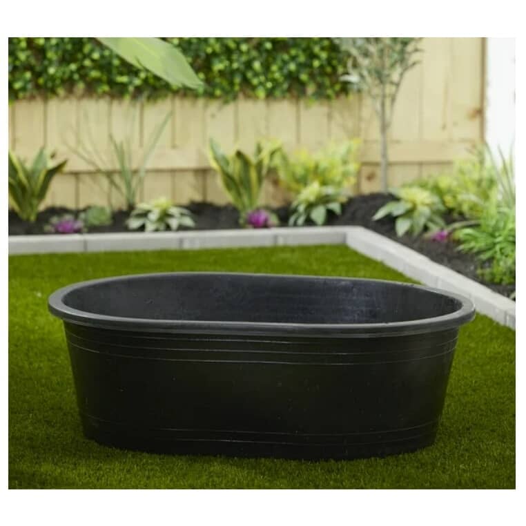 TUFF STUFF PRODUCTS 40 Gal Plastic Oval Stock Tank | Home Hardware