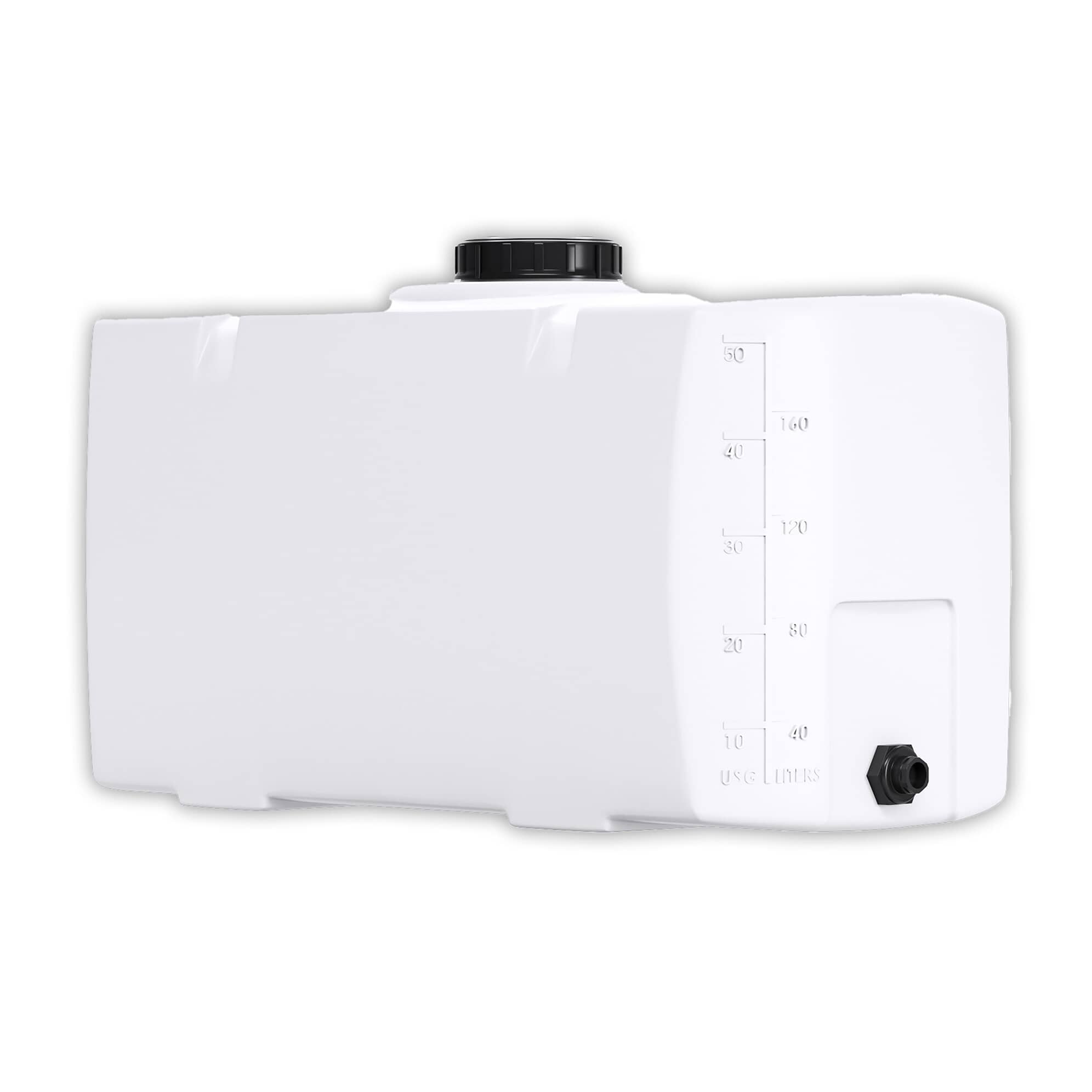 RTS PLASTICS Horizontal Rectangular Liquid Handling Tank | Home Hardware
