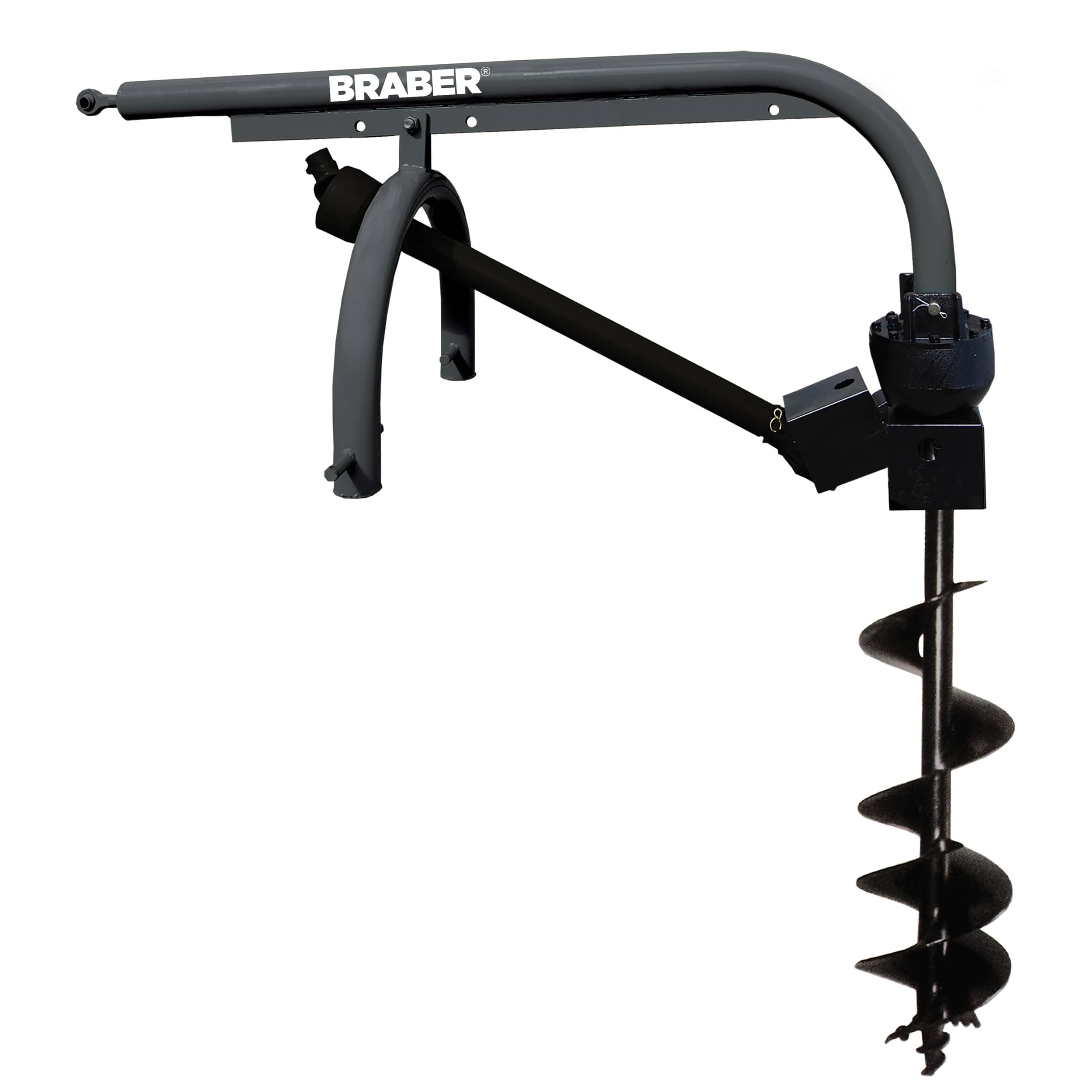BRABER 3-Point Post Hole Digger for Category 1 or 2 Hitch | Home Hardware