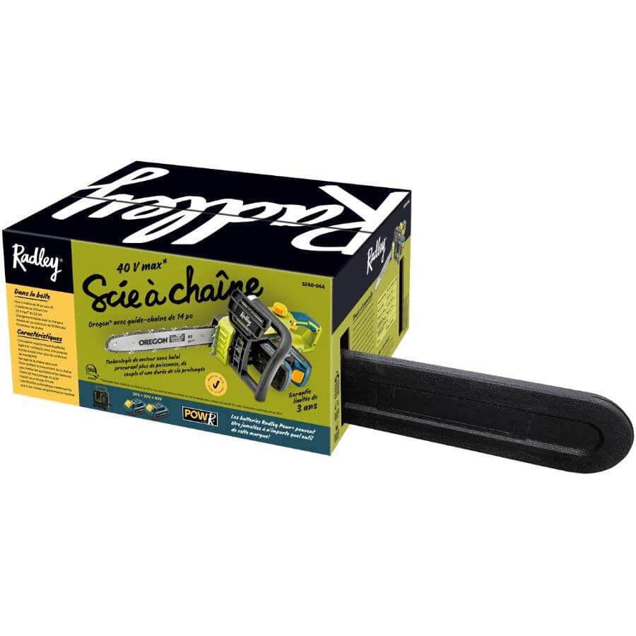 RADLEY 14" Cordless Chainsaw - 40V Max | Home Hardware