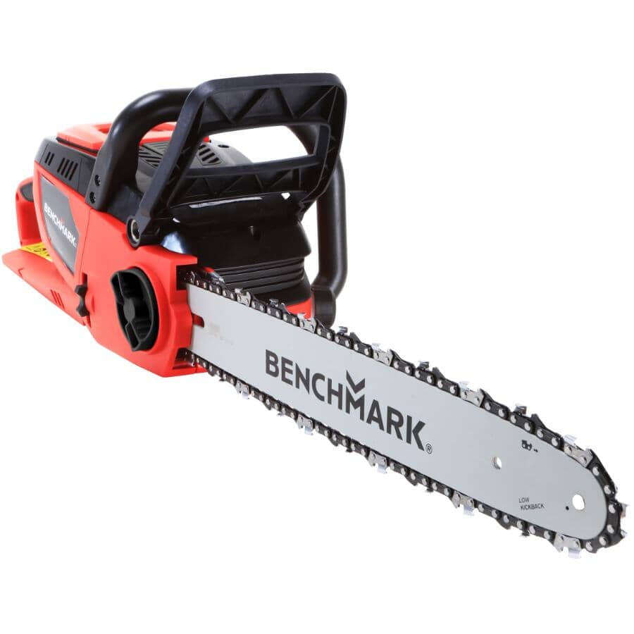 BENCHMARK 16" Cordless Chainsaw - 60 Volt | Home Hardware