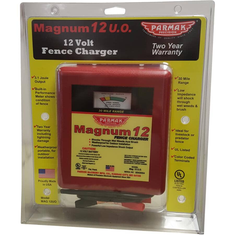 PARMAK Magnum Low Impedance Battery-Operated Electric Fence Charger ...