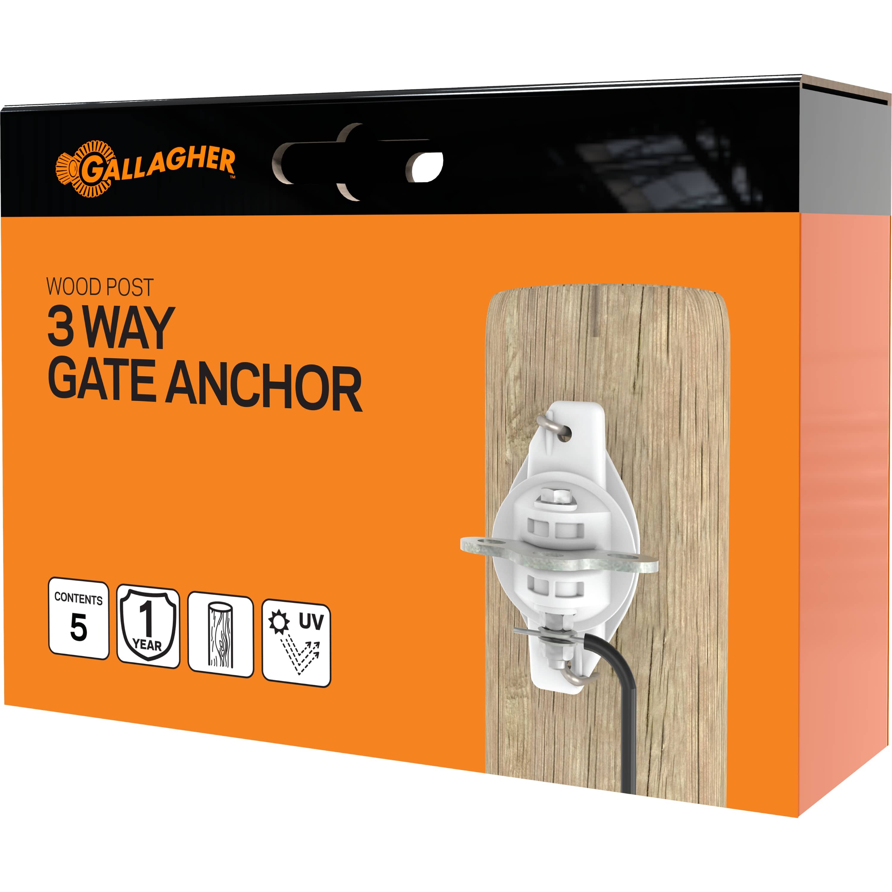 GALLAGHER Wood Post 3-Way Gate Anchors | Home Hardware