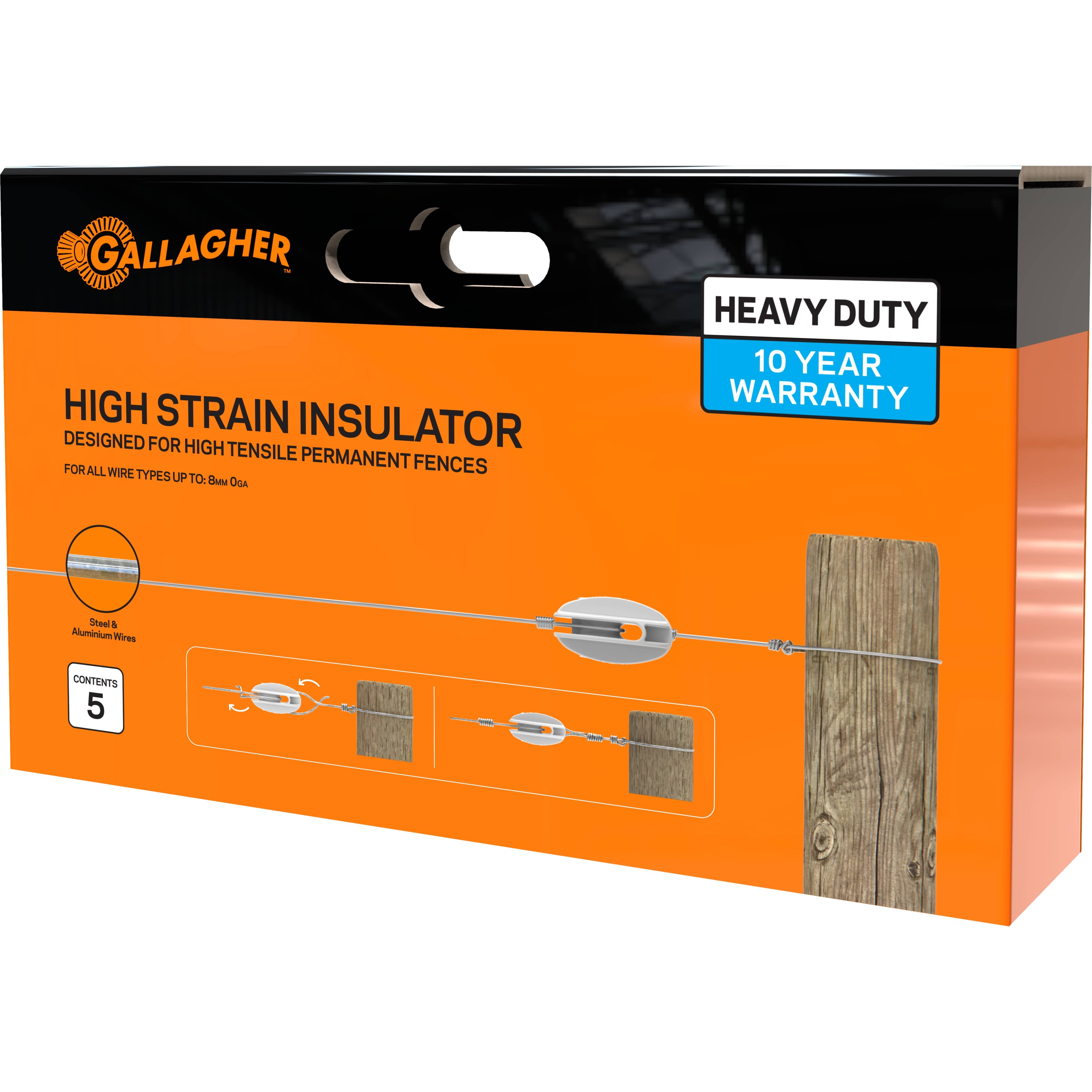 GALLAGHER High Strain Insulators | Home Hardware