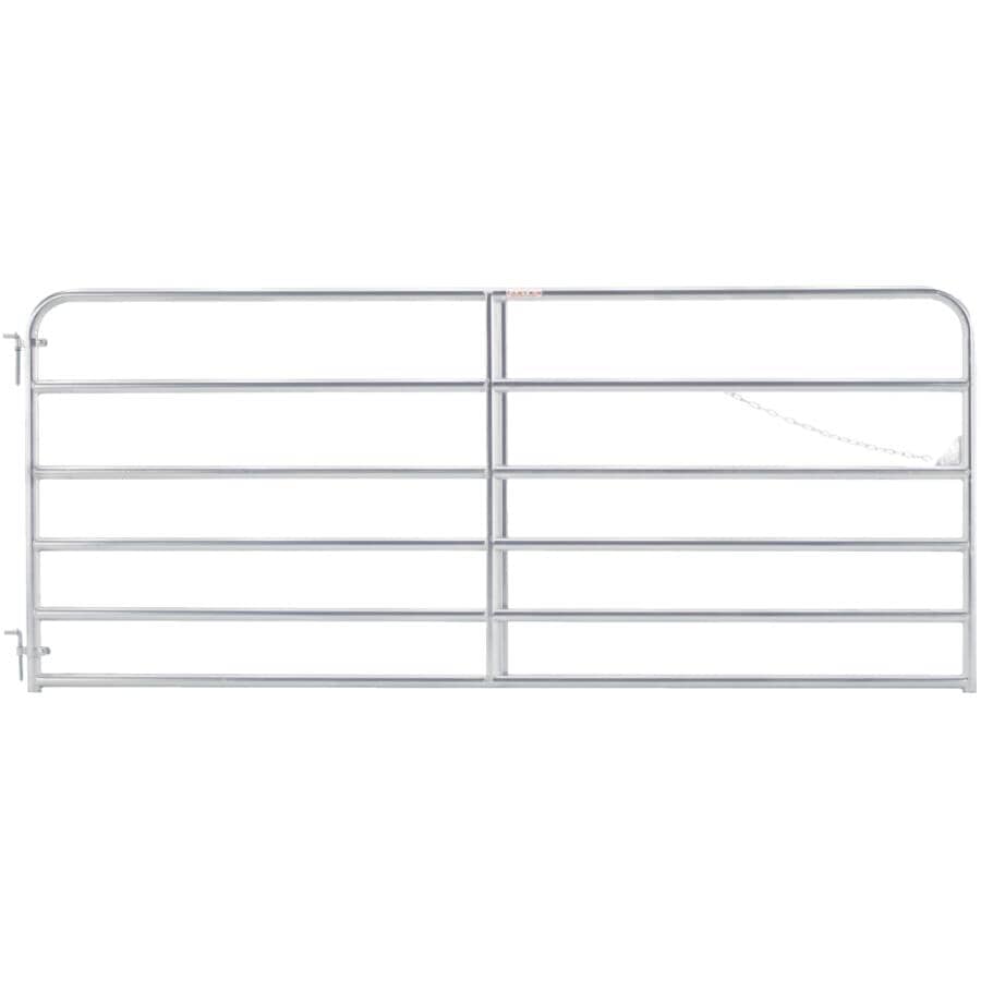 TARTER The American 6-Bar Economy Tube Gate | Home Hardware