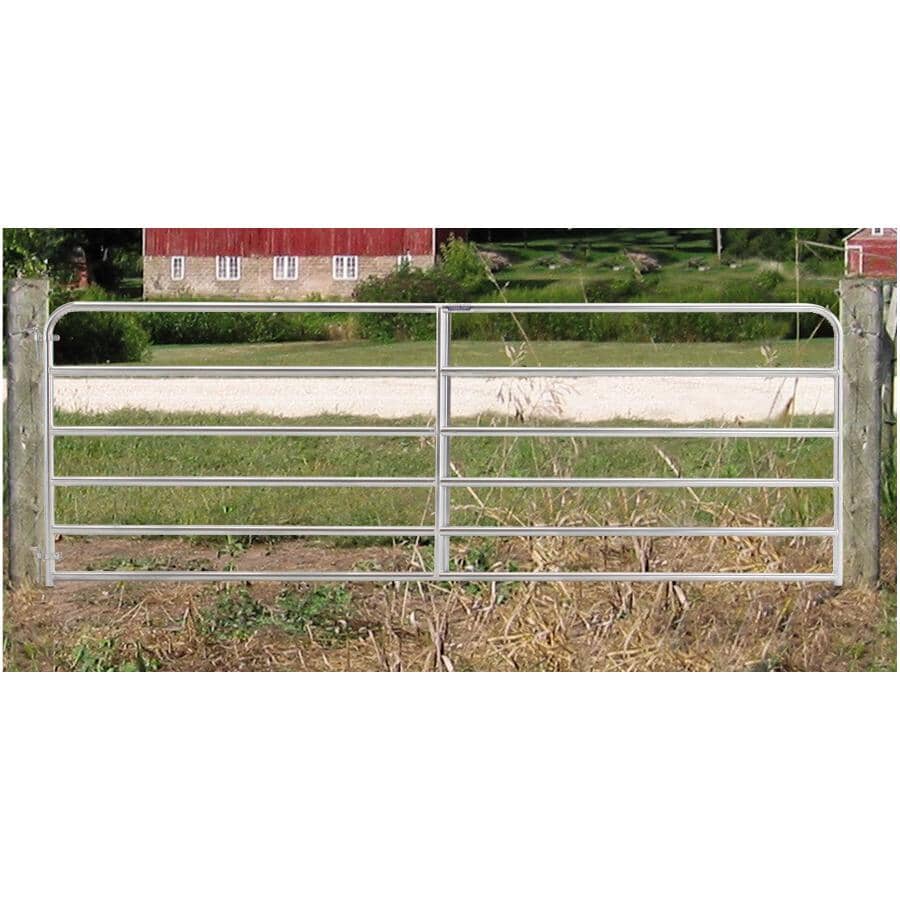 TARTER The American 6-Bar Economy Tube Gate | Home Hardware