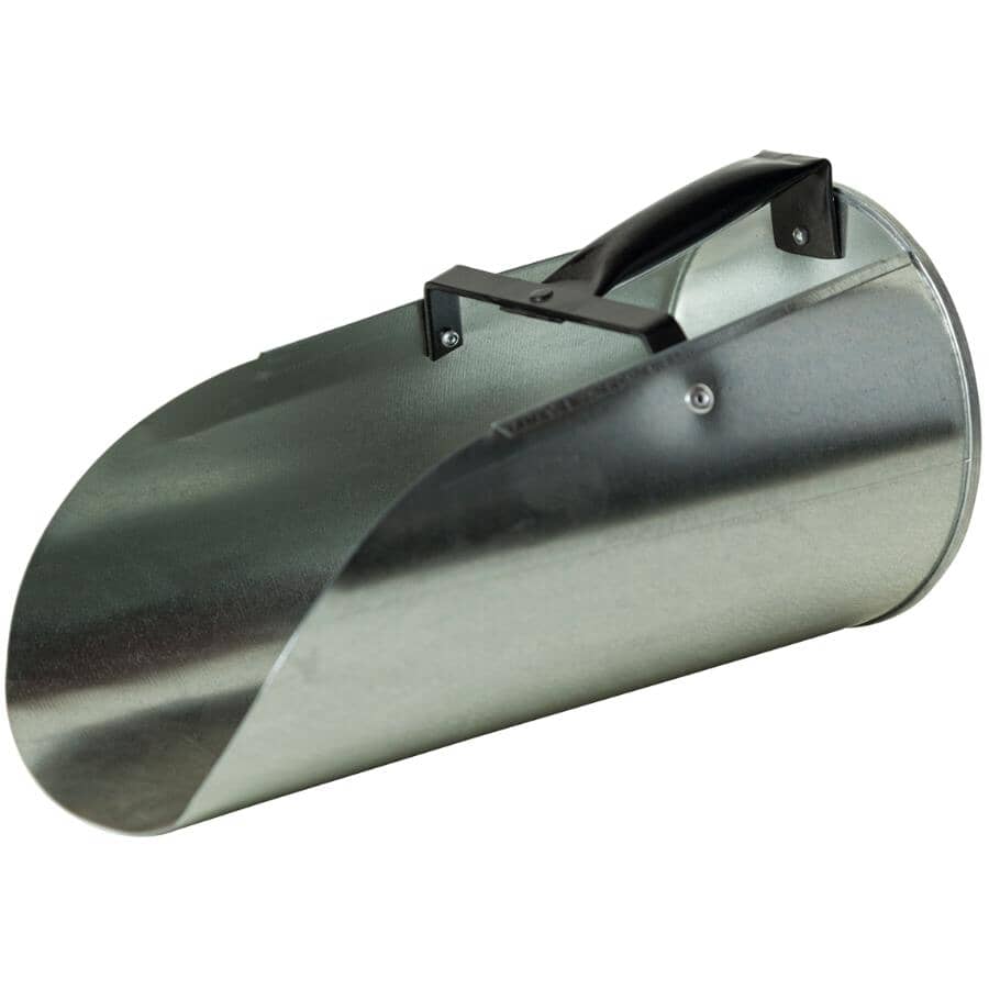 FARM TUFF POULTRY Galvanized Steel Grain, Feed, & Pellet Scoop | Home ...