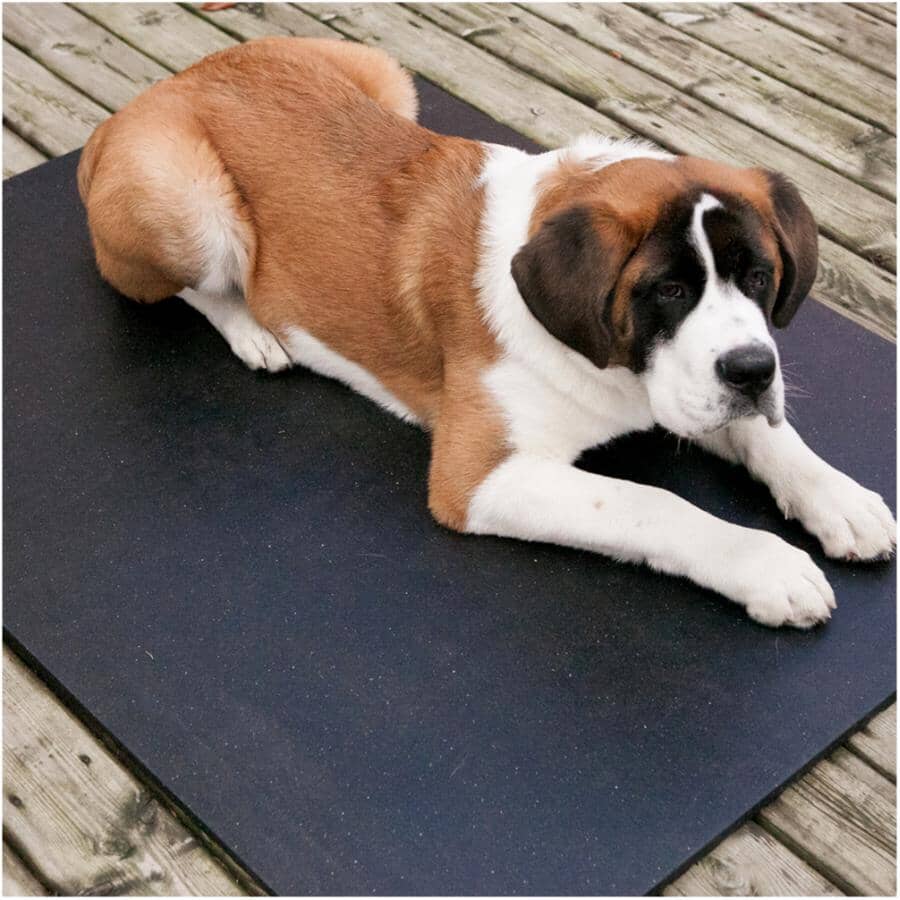 MAGNUM MAT 3' x 4' x 3/4" Vulcanized Rubber Utility Mat | Home Hardware