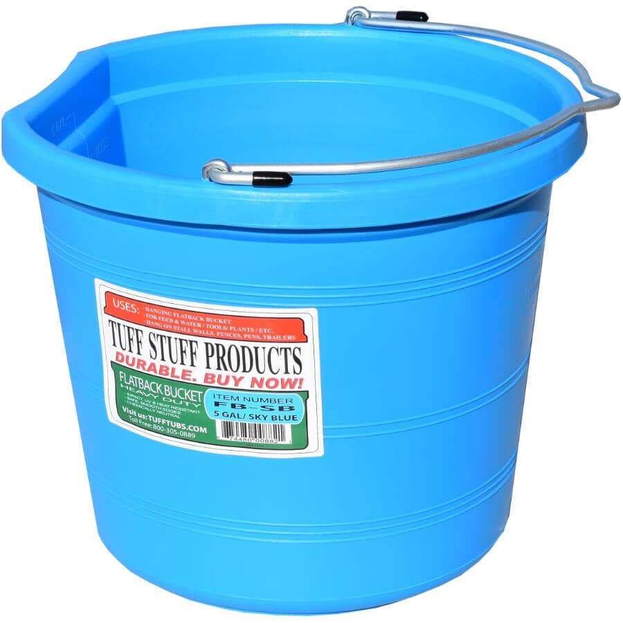 TUFF STUFF PRODUCTS Flat Back Bucket | Home Hardware