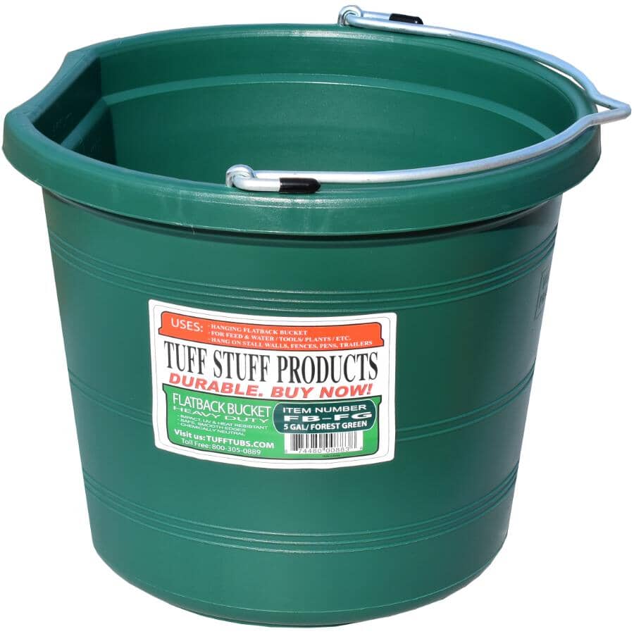TUFF STUFF PRODUCTS Flat Back Bucket | Home Hardware