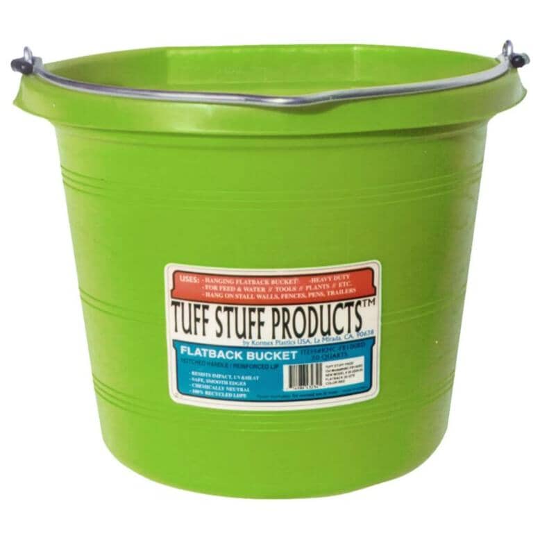 TUFF STUFF PRODUCTS Flat Back Bucket | Home Hardware