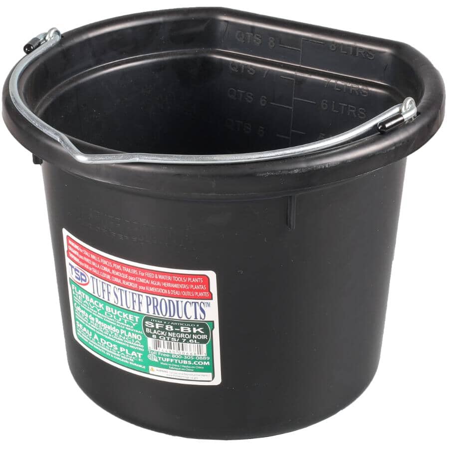 TUFF STUFF PRODUCTS Flat Back Bucket | Home Hardware