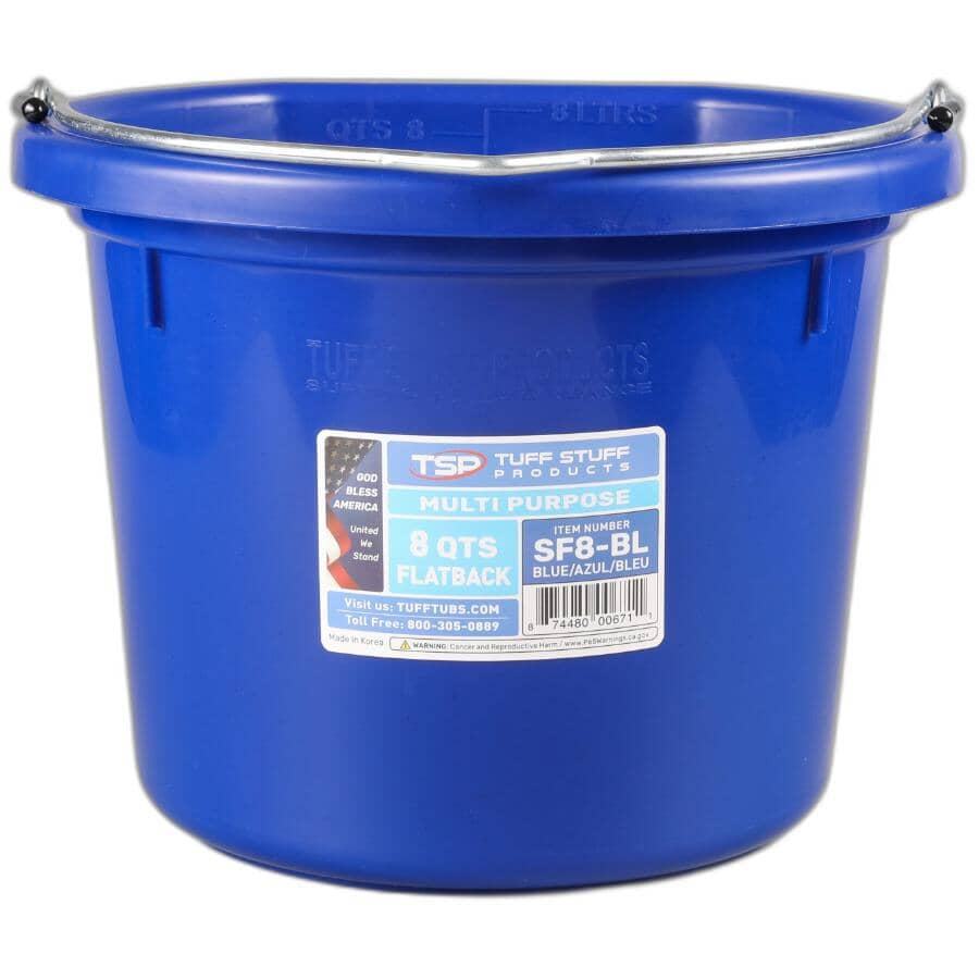 TUFF STUFF PRODUCTS Flat Back Bucket | Home Hardware