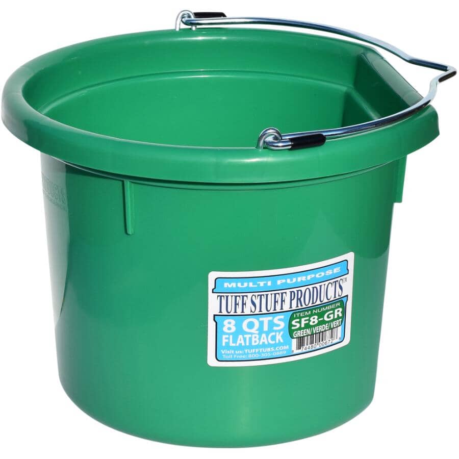 TUFF STUFF PRODUCTS Flat Back Bucket | Home Hardware