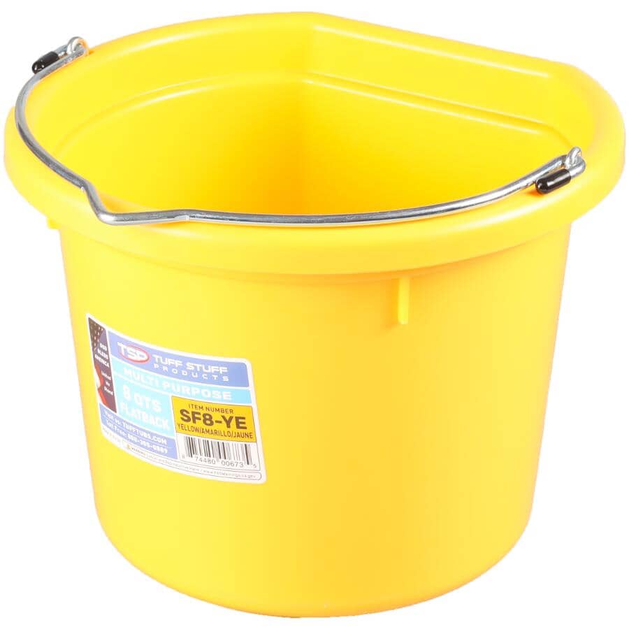 TUFF STUFF PRODUCTS Flat Back Bucket | Home Hardware