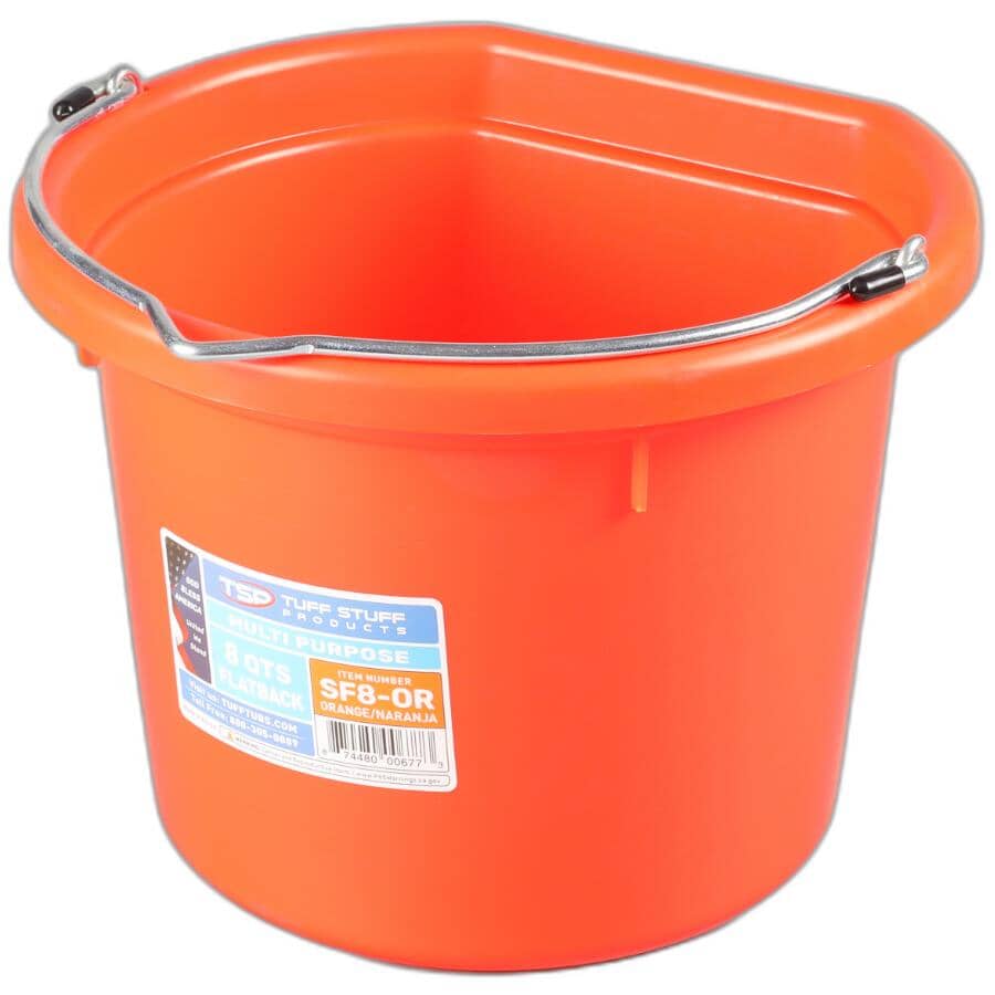 TUFF STUFF PRODUCTS Flat Back Bucket | Home Hardware