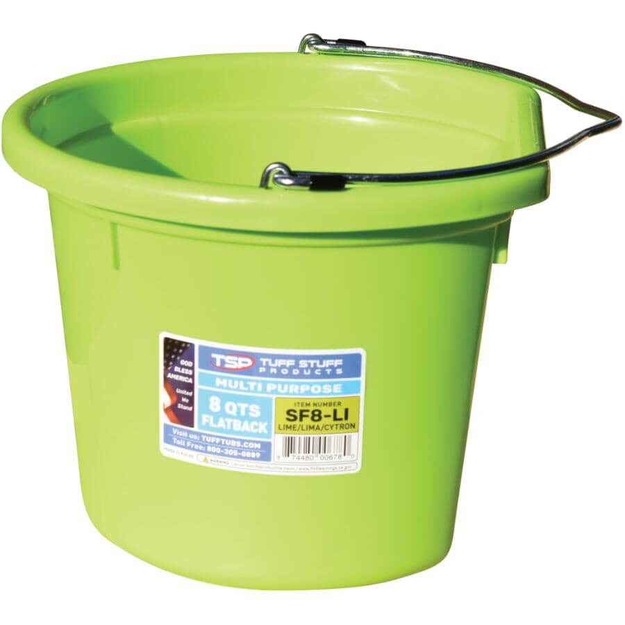 TUFF STUFF PRODUCTS Flat Back Bucket | Home Hardware