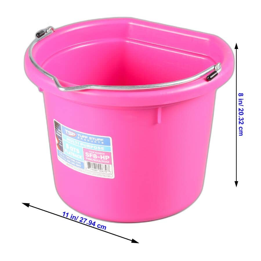 TUFF STUFF PRODUCTS Flat Back Bucket | Home Hardware