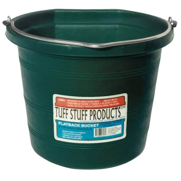 TUFF STUFF PRODUCTS Flat Back Bucket | Home Hardware