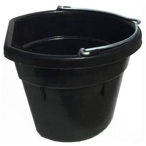 TUFF STUFF PRODUCTS Rubber Flat Back Bucket | Home Hardware