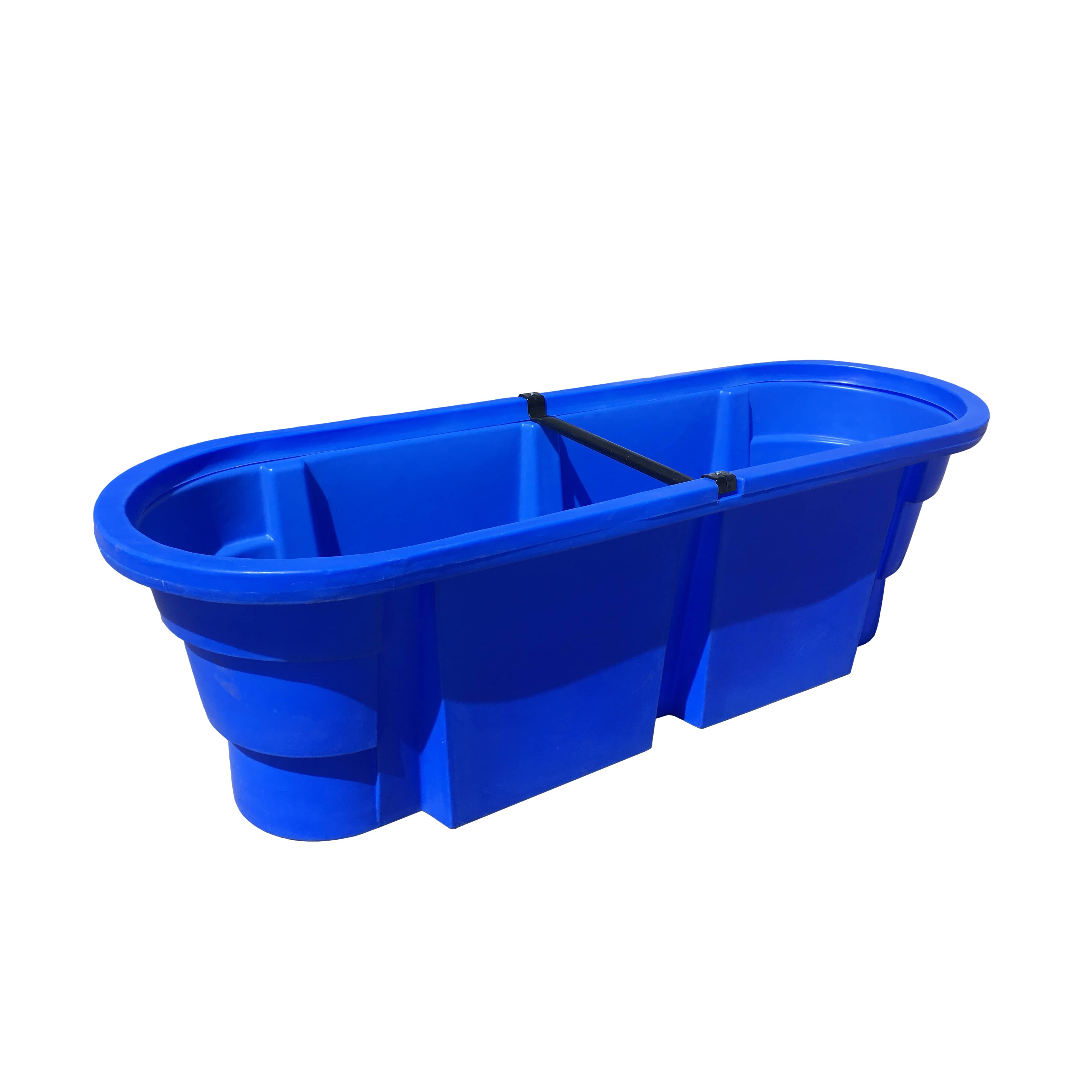 FLEXAHOPPER PLASTICS 6.6' Oval Water Trough | Home Hardware
