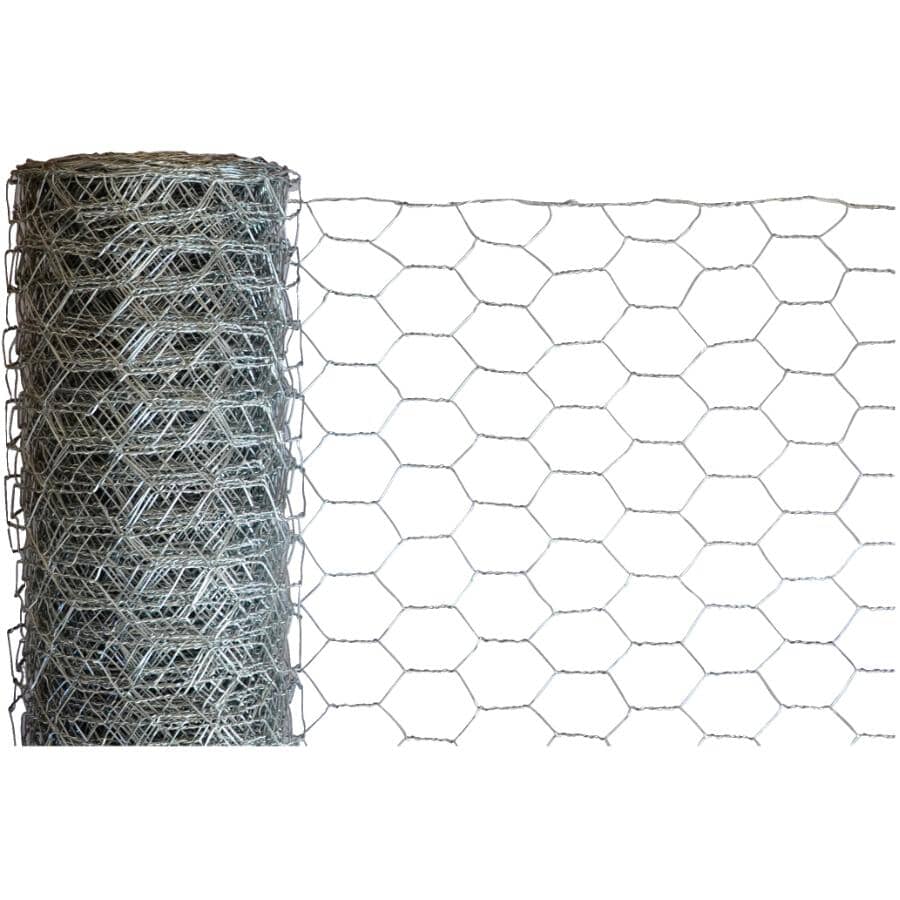 COUNTRY HARDWARE 21-Gauge Galvanized Poultry Netting | Home Hardware