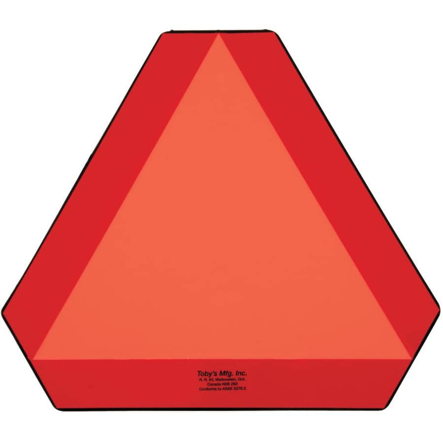 undefined Plastic Slow Moving Vehicle Sign | Home Hardware