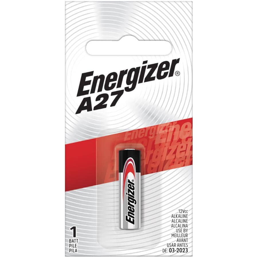 ENERGIZER A27 12V Alkaline Battery | Home Hardware