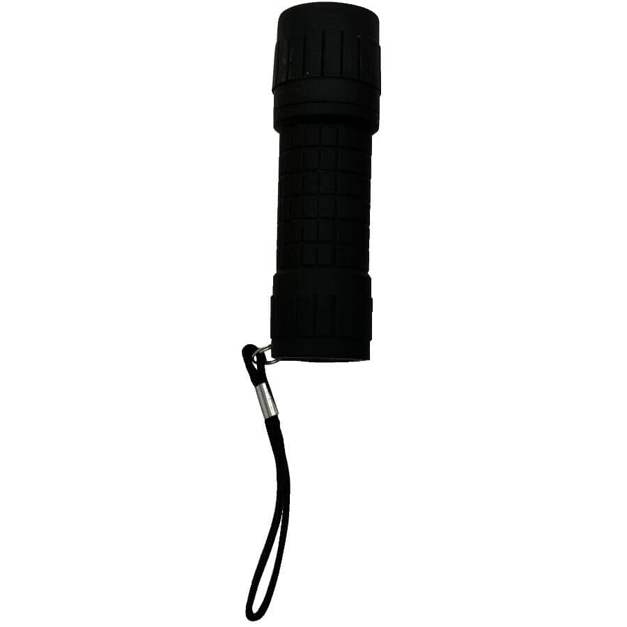 HOME ESSENTIALS 9 LED Mini Flashlight with 3 AAA Batteries | Home Hardware