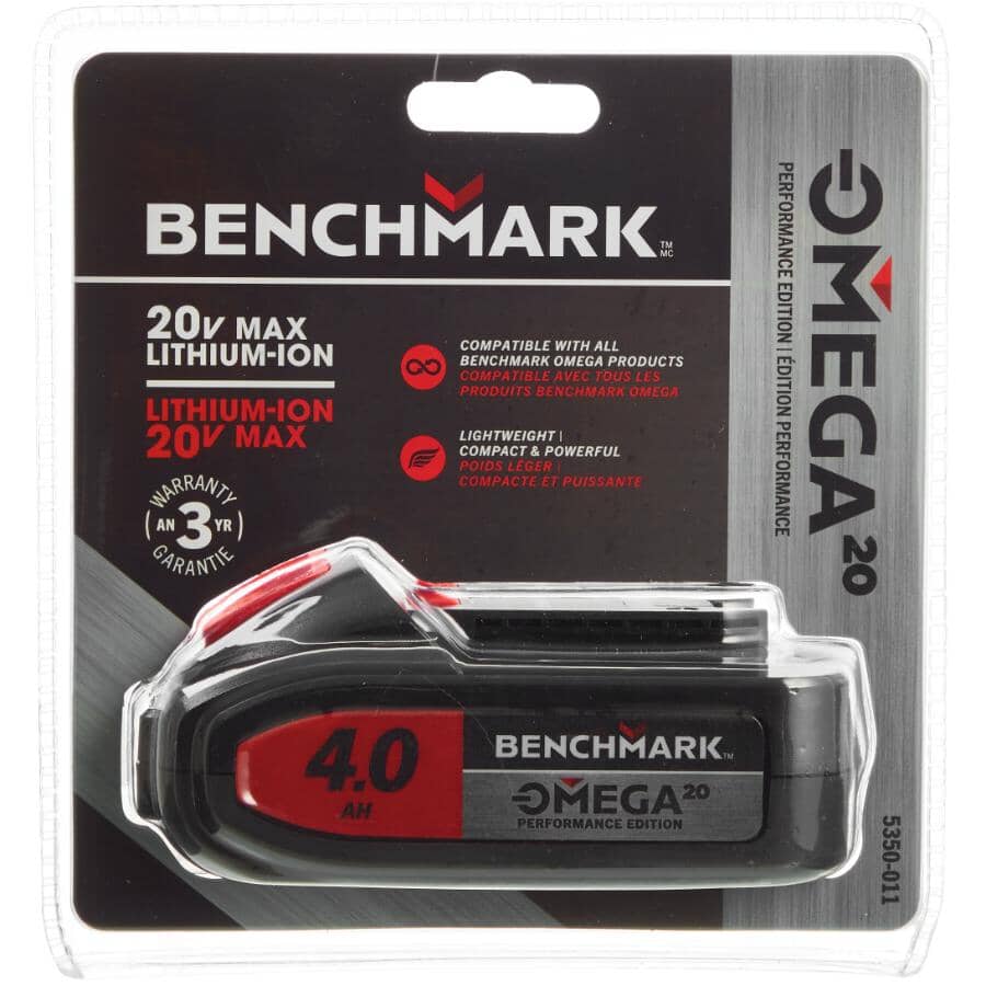 BENCHMARK Omega 20V Max Lithium | Home Hardware