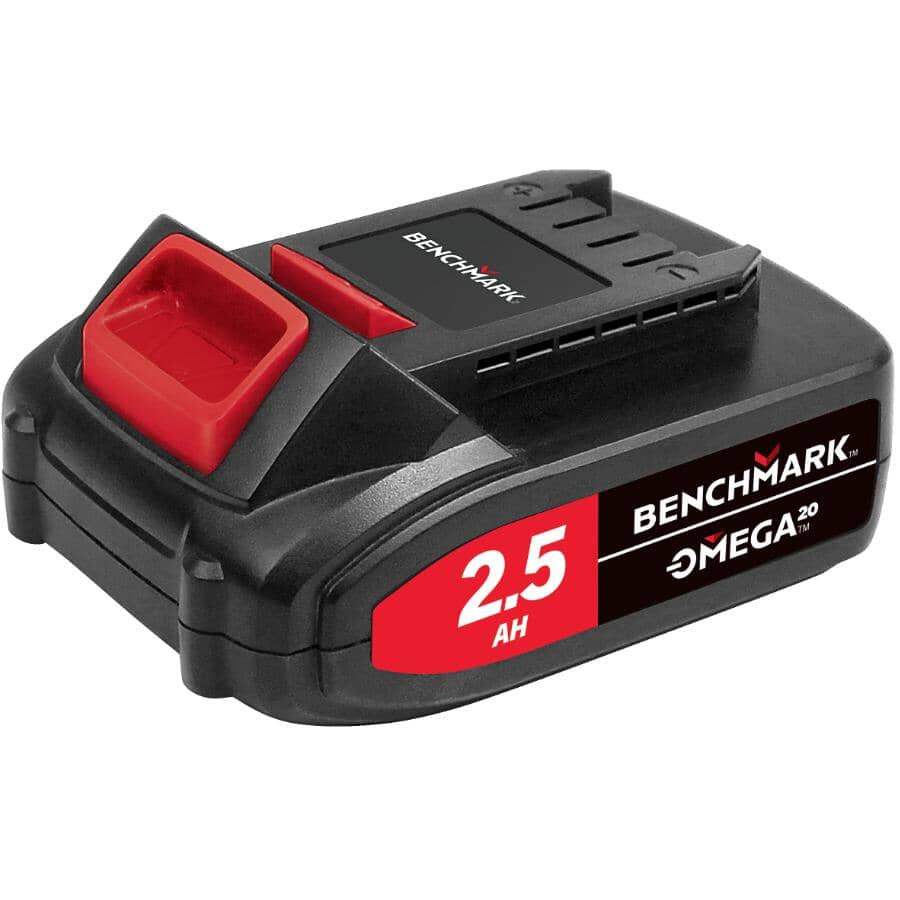 BENCHMARK Omega 20V Max Lithium-Ion 2.5 Ah Battery | Home Hardware