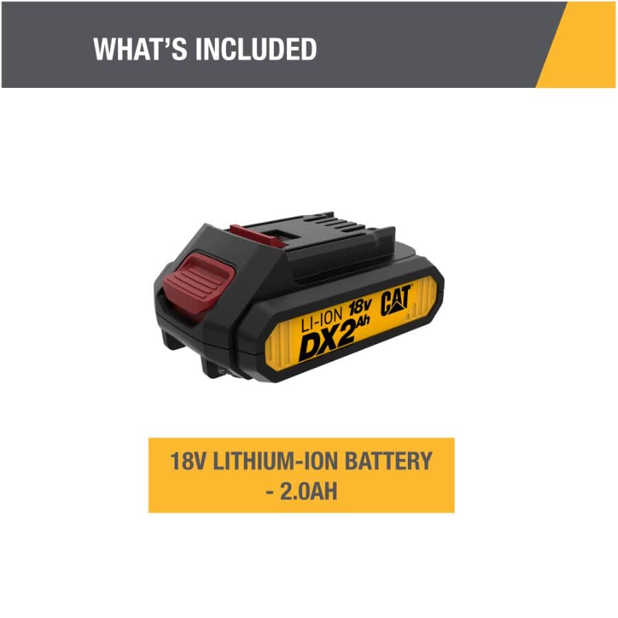 CAT 18V Lithium-Ion 2.0 Ah Battery | Home Hardware